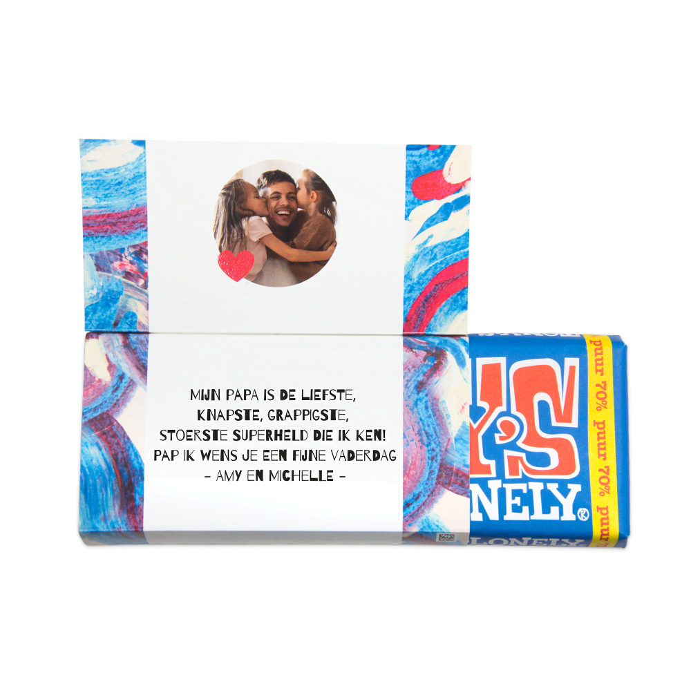 Tony's Chocolonely | Gepersonaliseerde wikkel | Vaderdag | Kruidvat
