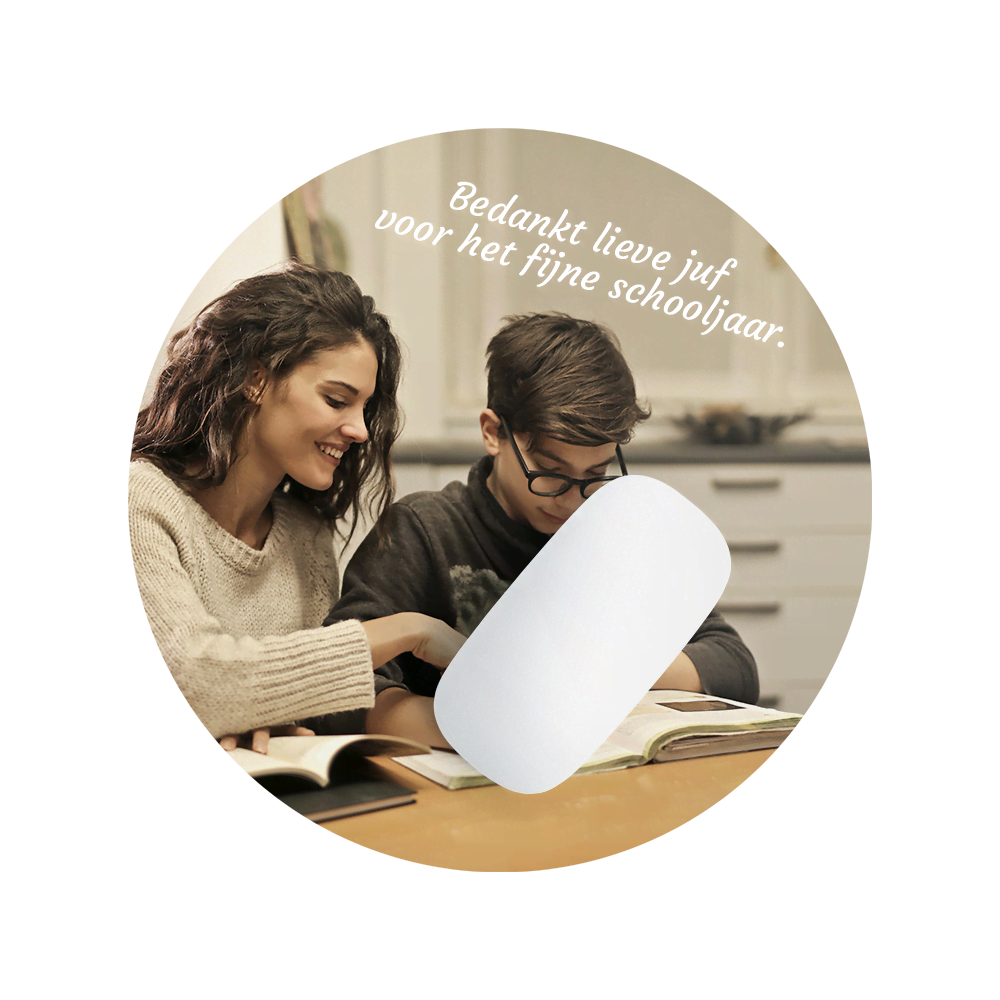 Muismat met foto | Verschillende vormen | Bedankcadeau | Kruidvat